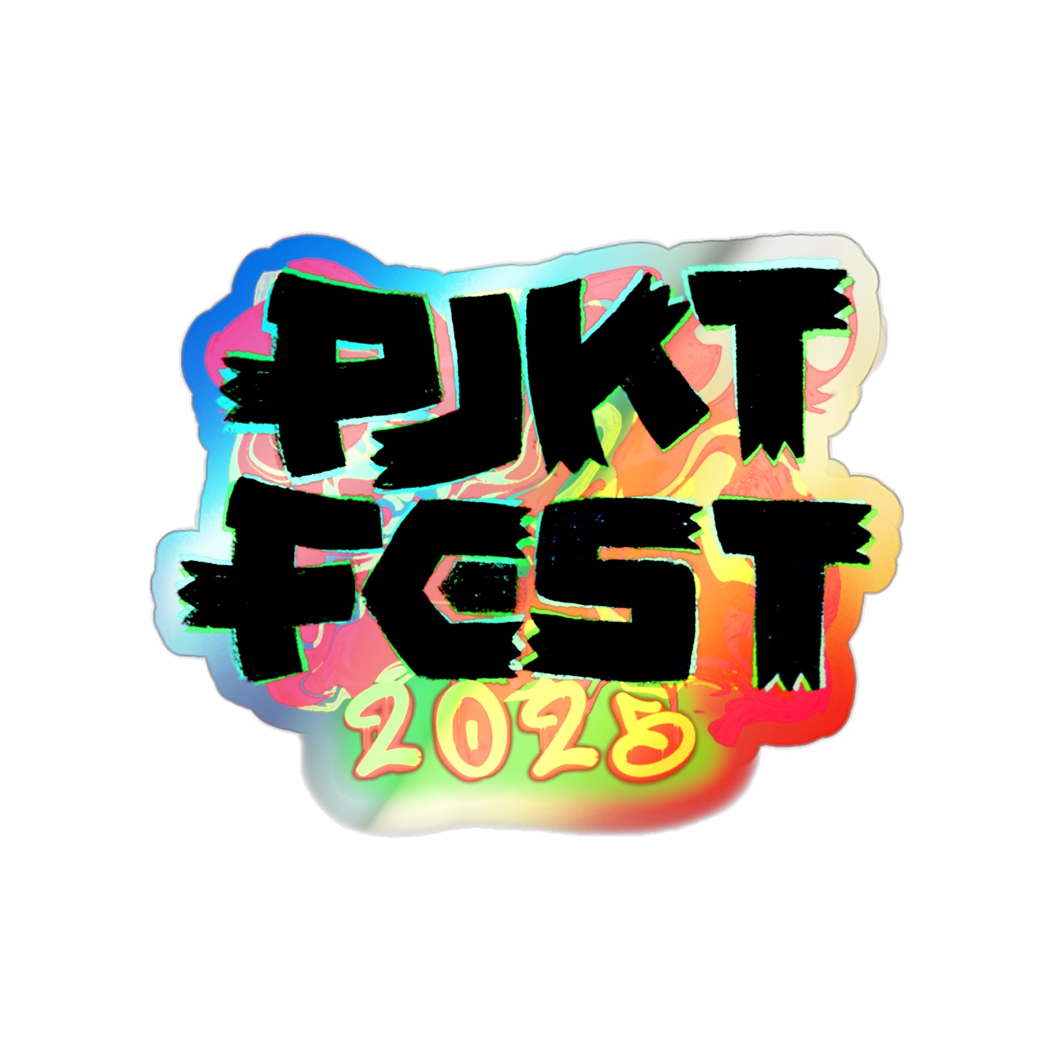 FEST 25 Holographic Stickers – Projekt Community